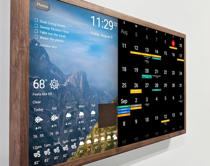 Custom Made Floating, Wall Mounted, Digital Smart Display Crafter to ...