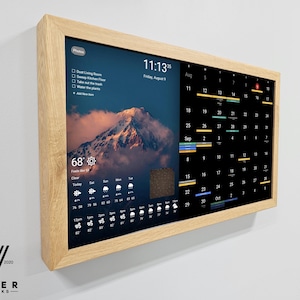 32in Touchscreen Smart Calendar / Smart Home Control Center / Dakboard ...