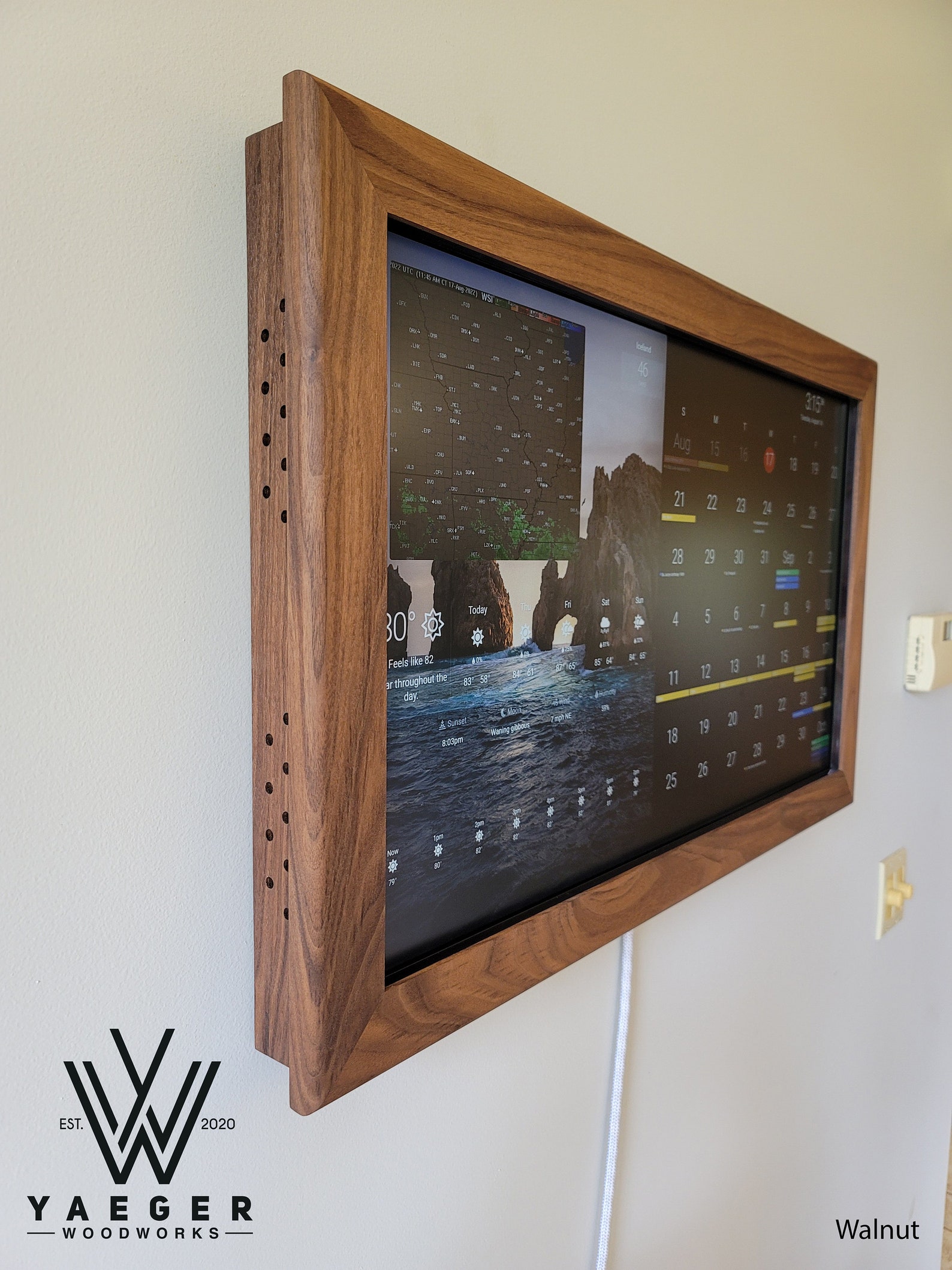 32in Touchscreen Smart Calendar / Smart Home Control Center / - Etsy