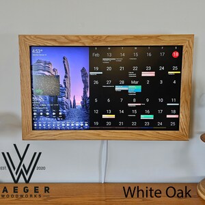 32in Touchscreen Smart Calendar / Smart Home Control Center / - Etsy