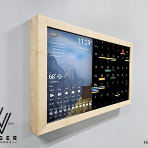 27in Touchscreen Smart Calendar / Dakboard/ Smart Wall Display / Photo ...