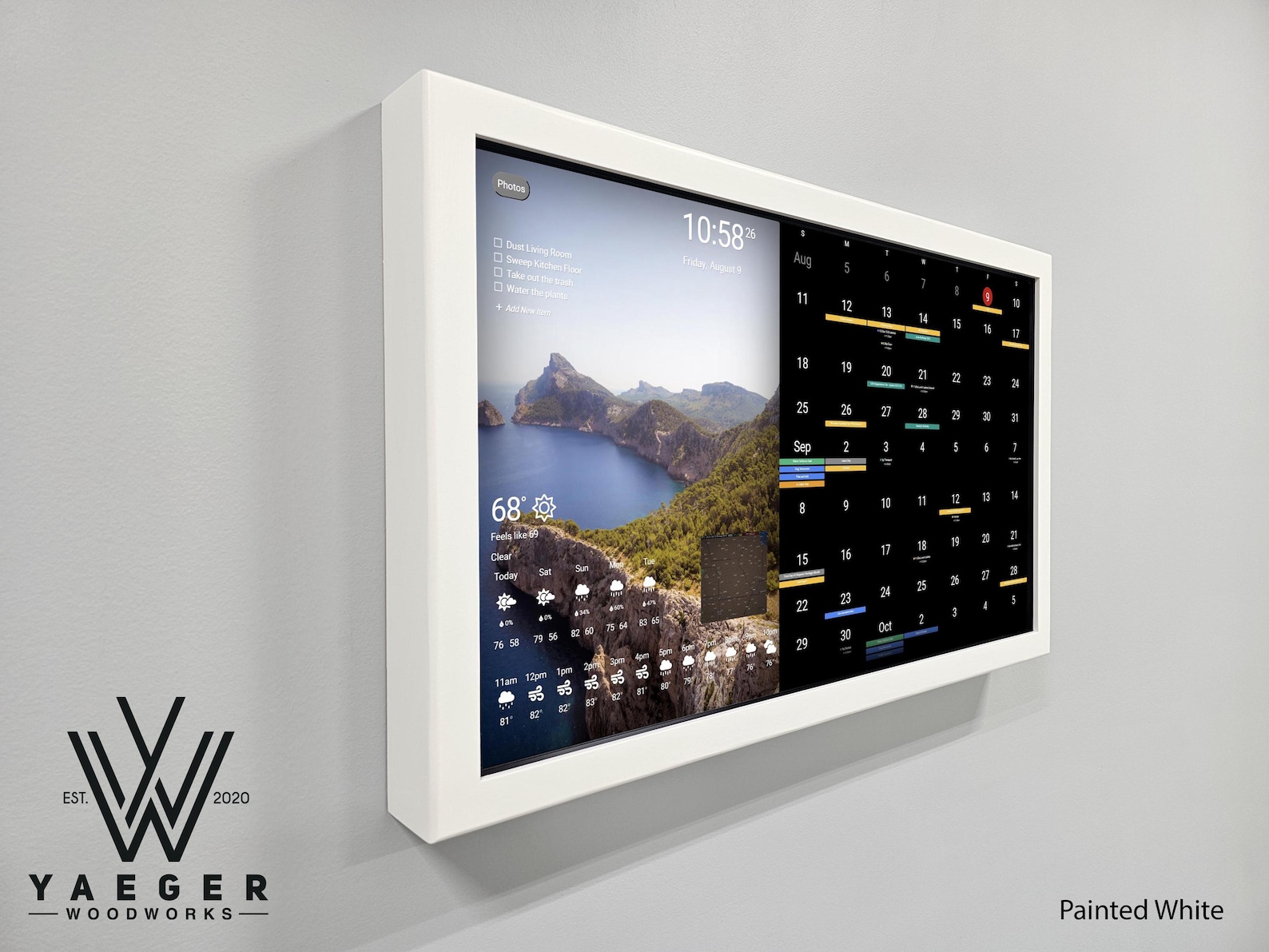 32in Windows Touchscreen Display / Smart Calendar / Smart Home Control ...