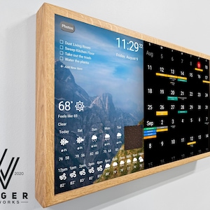 27in Touchscreen Smart Calendar / Dakboard/ Smart Wall Display / Photo ...
