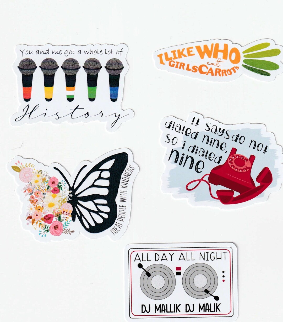 One Direction Inside Jokes Stickers 2 - Etsy