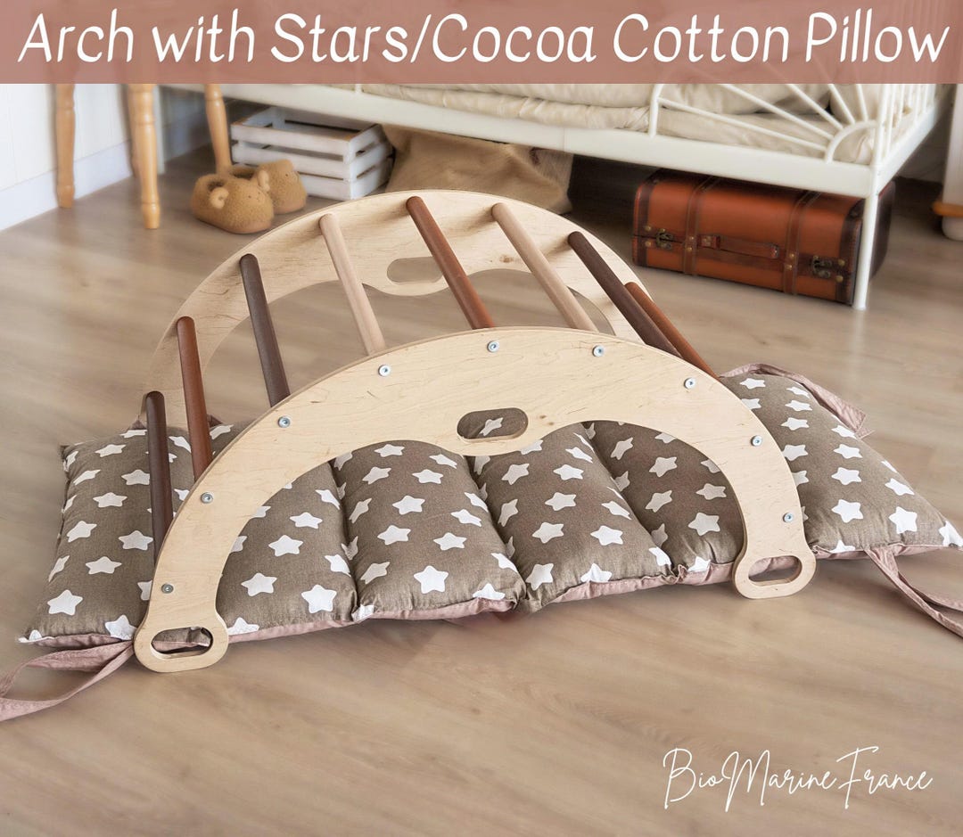 Montessori Climbing Set: Arch & Pillow - Etsy