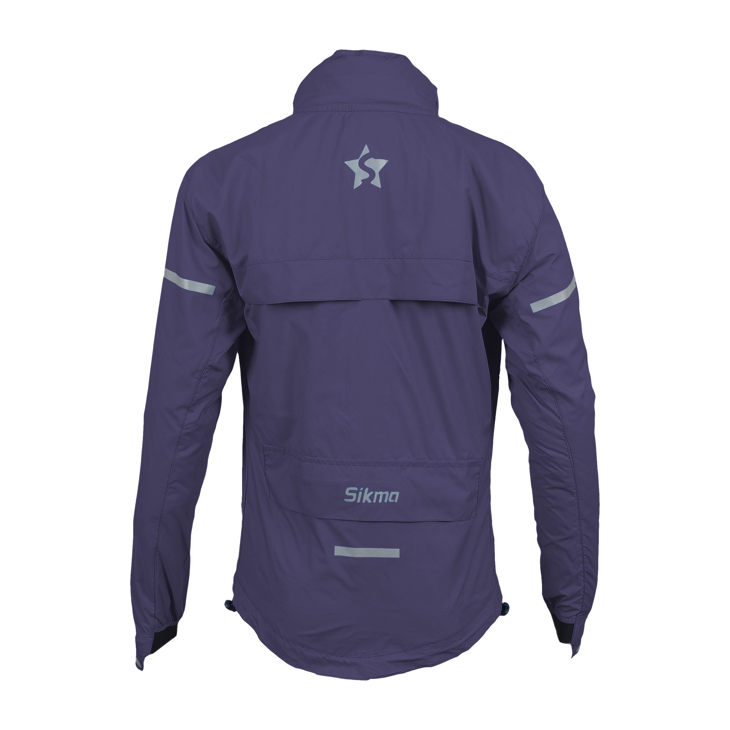 Women Girls Ladies Cycling Rain Jacket Hooded Casual Wear Waterproof ...