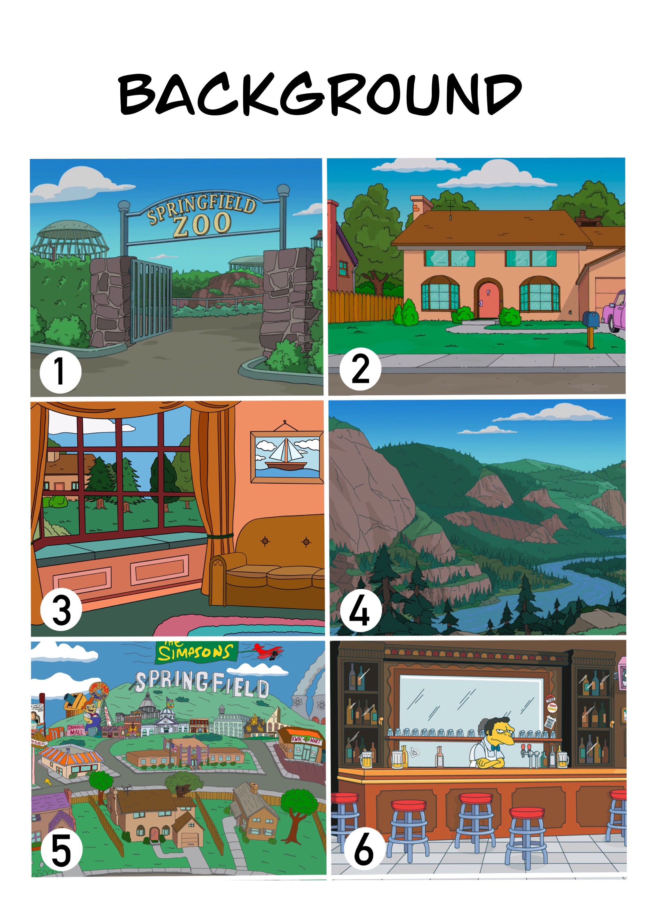 Color Me Yellow Simpsons Cartoon Portraityellow Portrait - Etsy