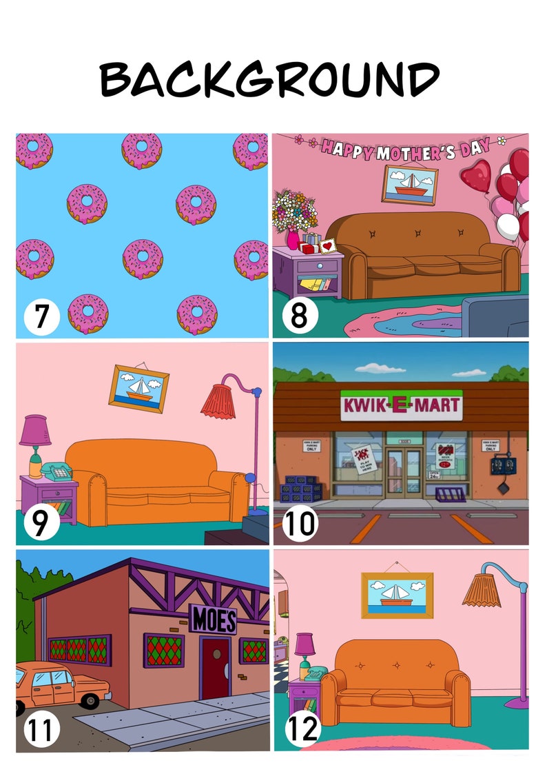 Simpsons Portraitsimpsons Family Portrait Custom Simpsons - Etsy