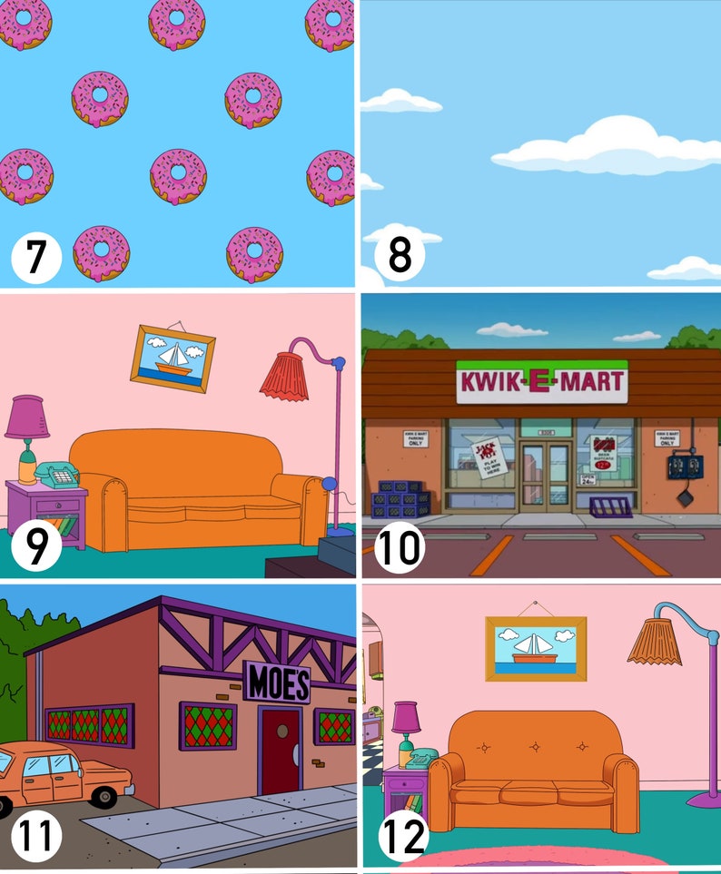 Simpsons Portraitsimpsons Family Portrait Custom Simpsons | Etsy