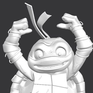 Tmnt-inspired Character, Michelangelo STL - Etsy