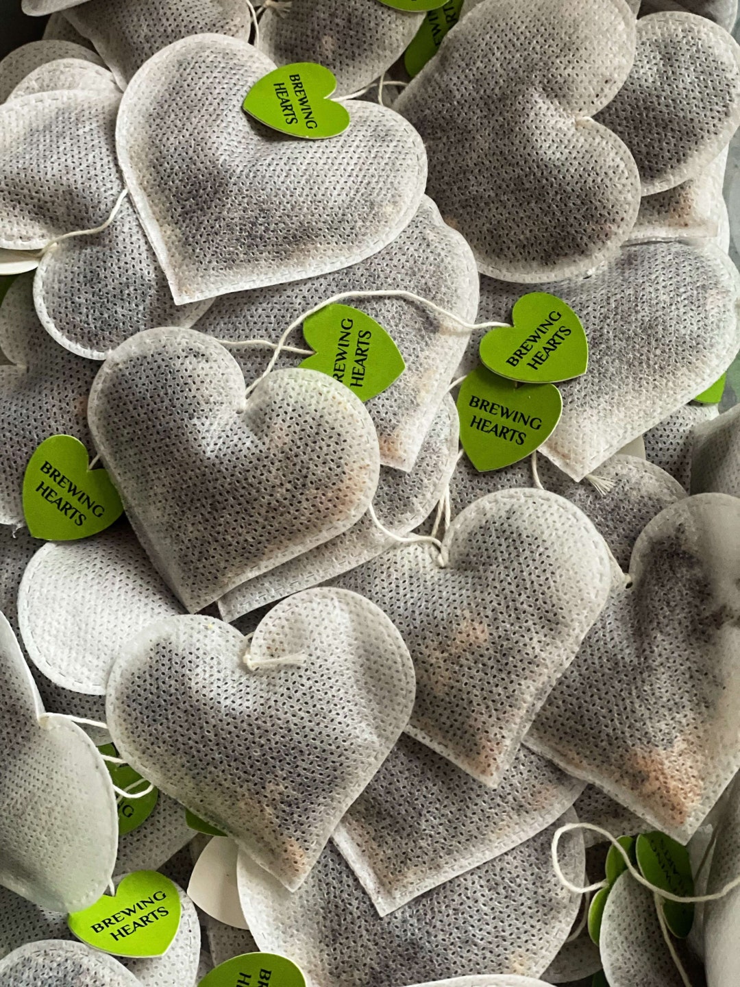 Heart Shaped Herbal Tea Bags: Organic Valentine's Gift Sampler - Etsy