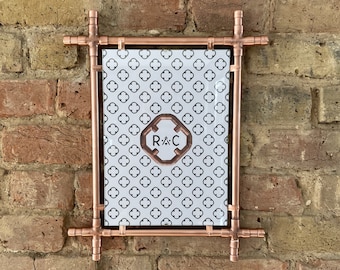 Copper Pipe Photo Frames | Etsy