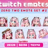 Zero Two Emote Pack for Twitch or Discord 9 Zero Two Emotes - Etsy Canada