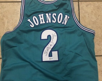 Larry Johnson Jersey - Etsy