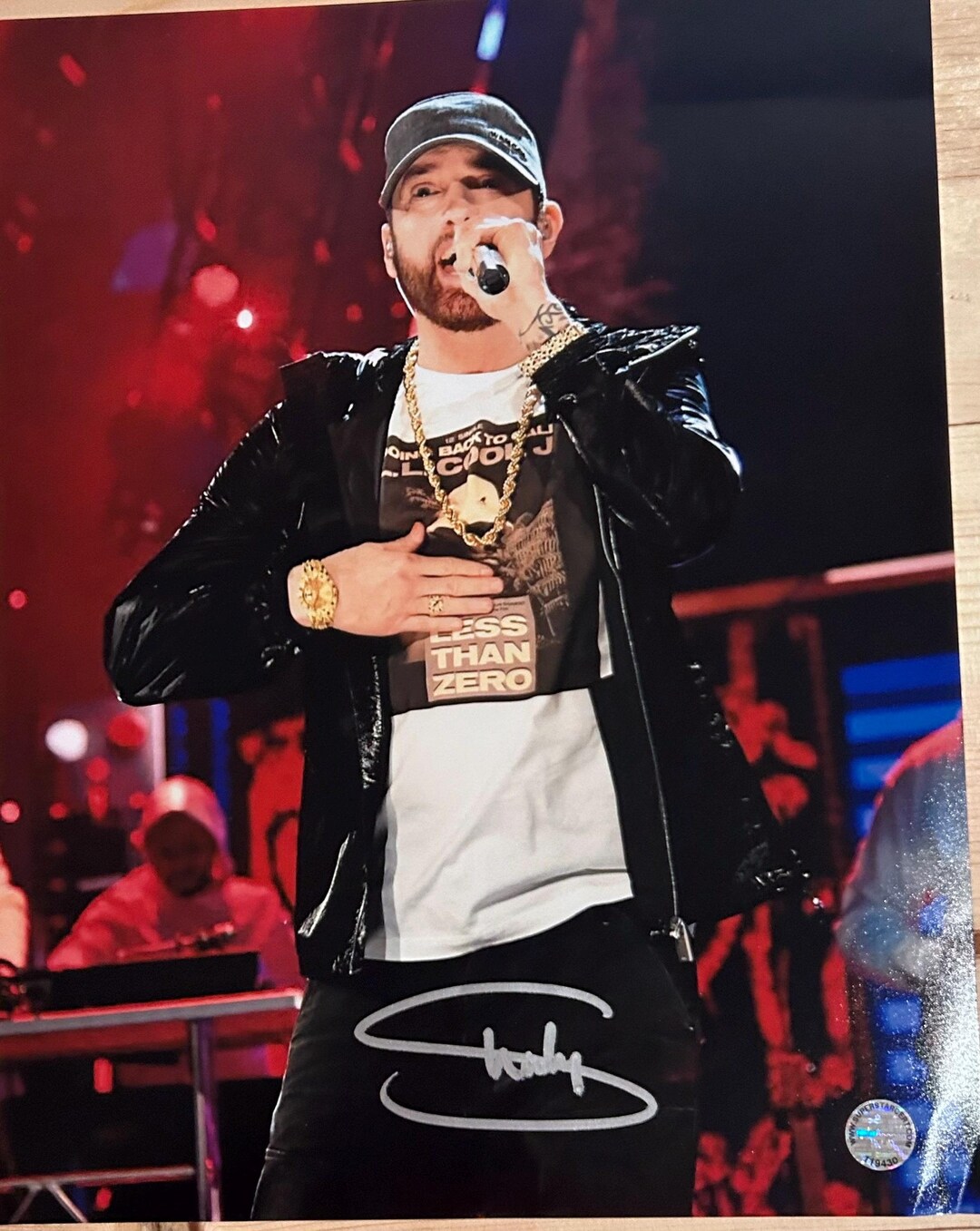 EMINEM slim Shady Signed 11 X 14 Photo With COA the Goat Large Photo - Etsy