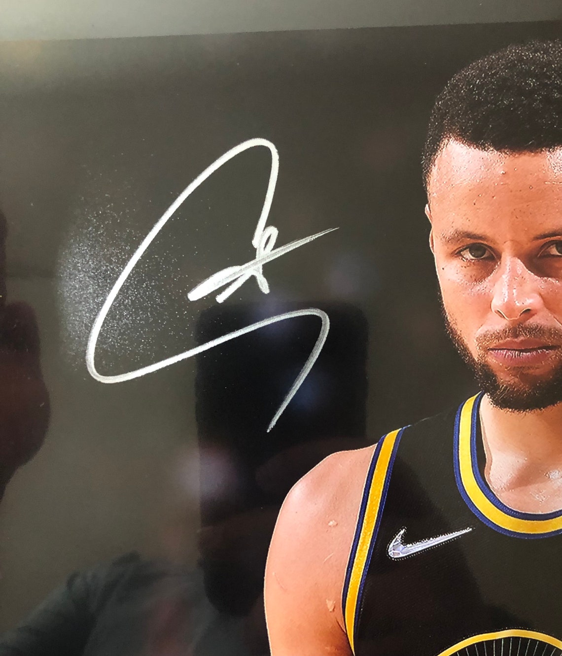 STEPH CURRY Signed Golden State Warriors 8x10 - Etsy