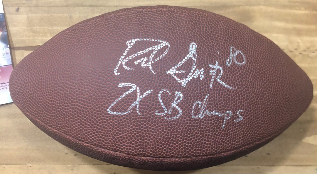 Rod Smith Signed Wilson NFL Football With James Spence Certificate of ...