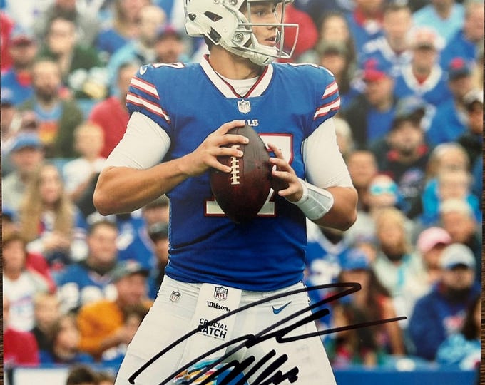 JOSH ALLEN Signed Buffalo Bills 8x10 Photo With COA! - Etsy