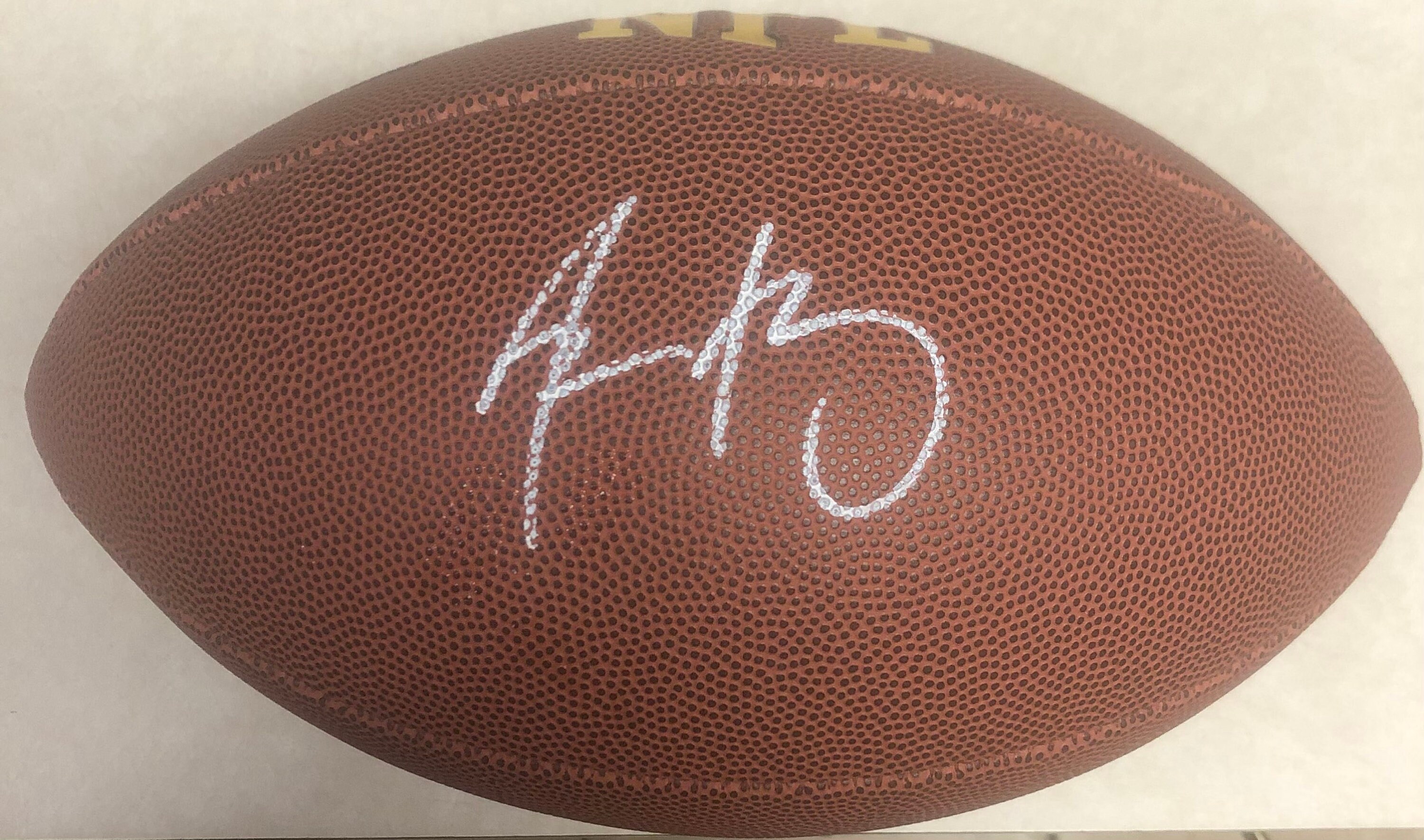 AARON RODGERS Signed Wilson NFL Football With Certificate of ...