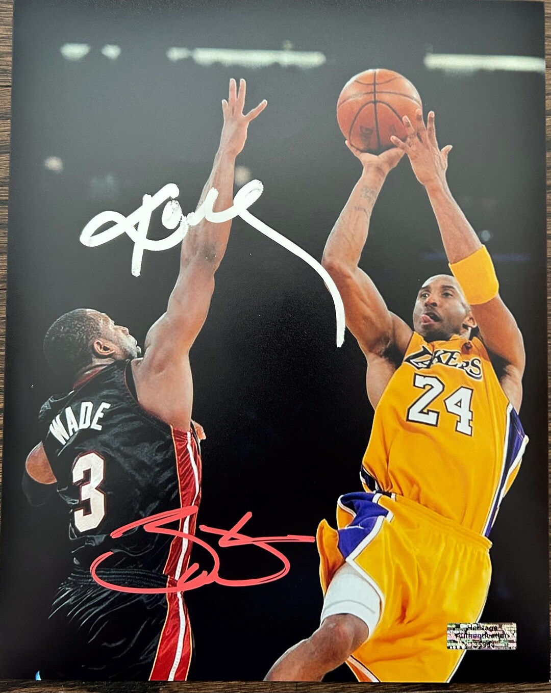 Kobe Bryant & Dwayne Wade Dual Signed 8x10 Photo With COA - Etsy