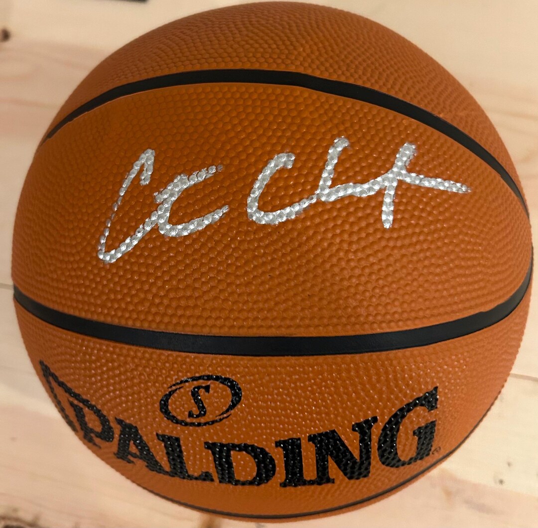 CAITLIN CLARK Signed Basketball in Silver Ink With COA Indiana Fever ...