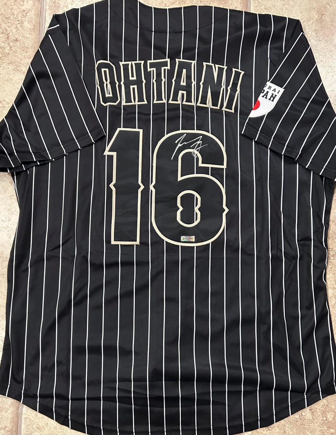 SHOHEI OHTANI Signed Japan Rare Team Baseball Jersey With COA Los ...