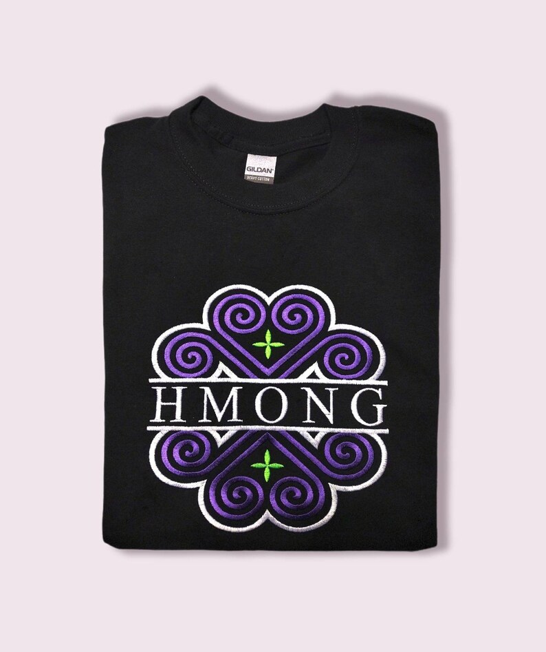 Hmong Textiles Adults T-shirts With Name - Etsy