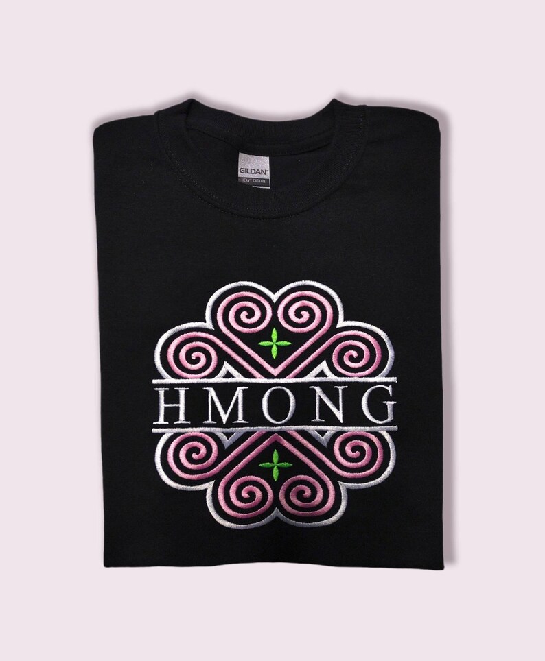 Hmong Textiles Adults T-shirts With Name - Etsy