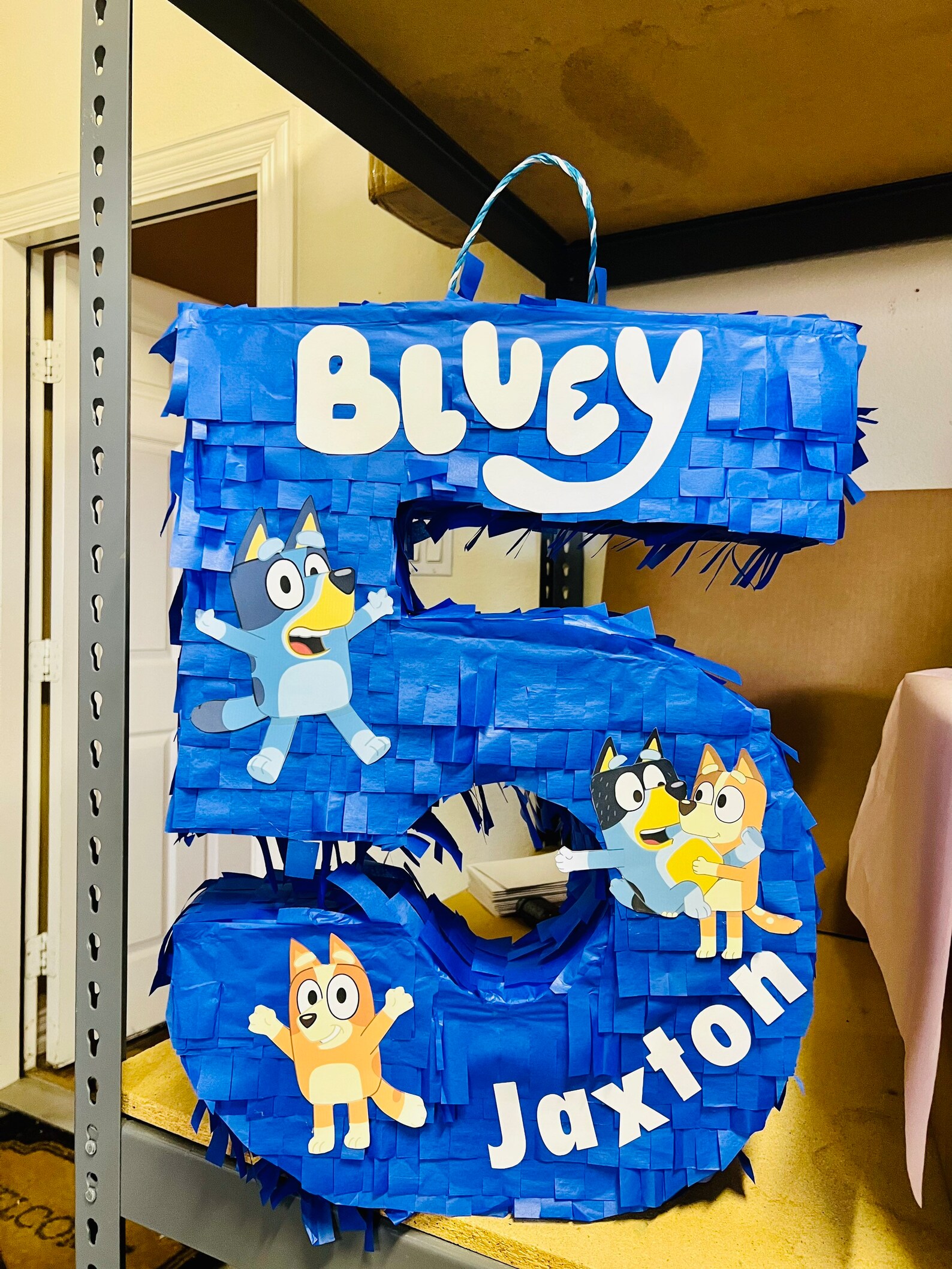 Bluey Inspired Pinata - Etsy