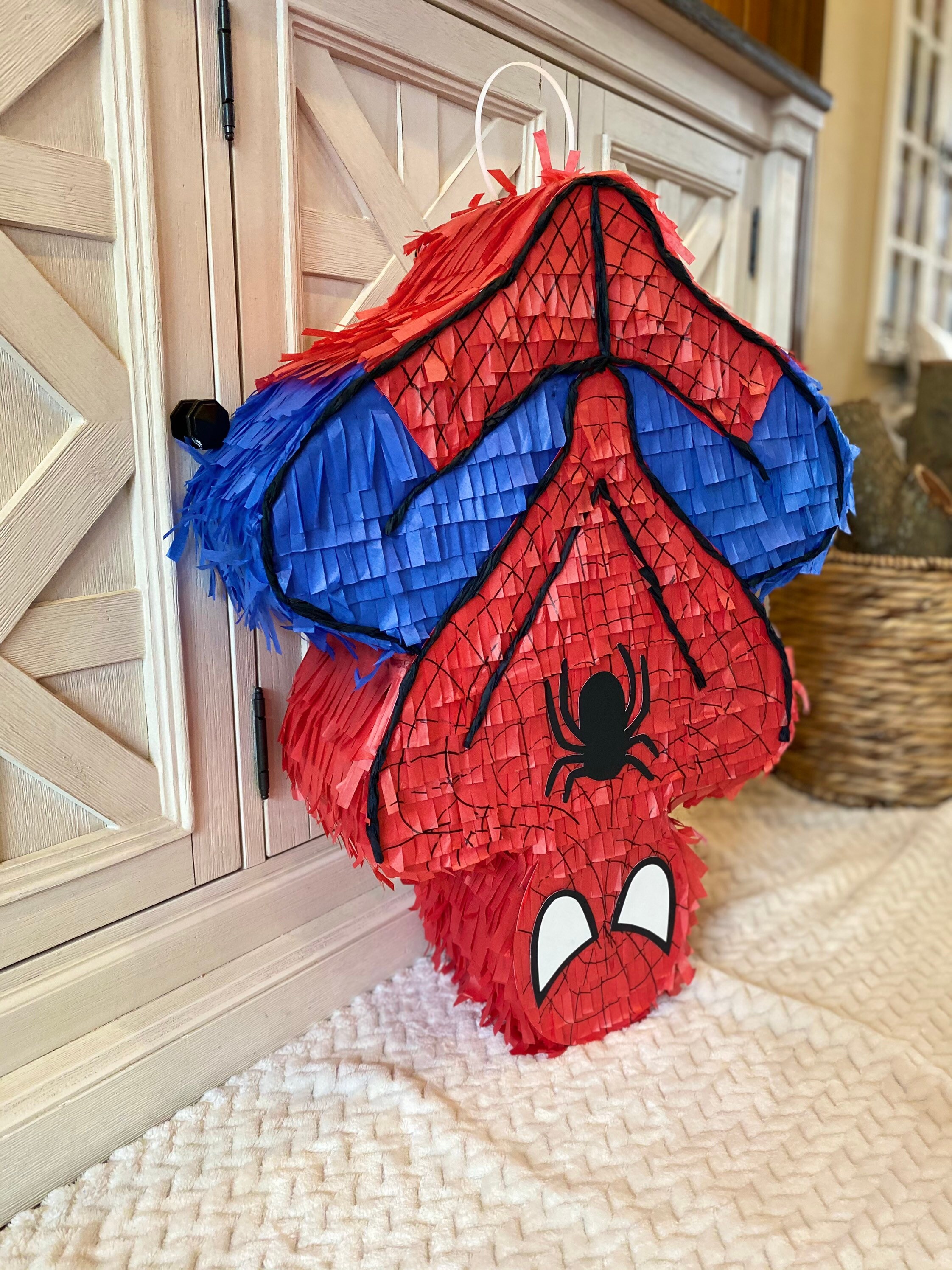 Spider Man Inspired Pinata - Etsy