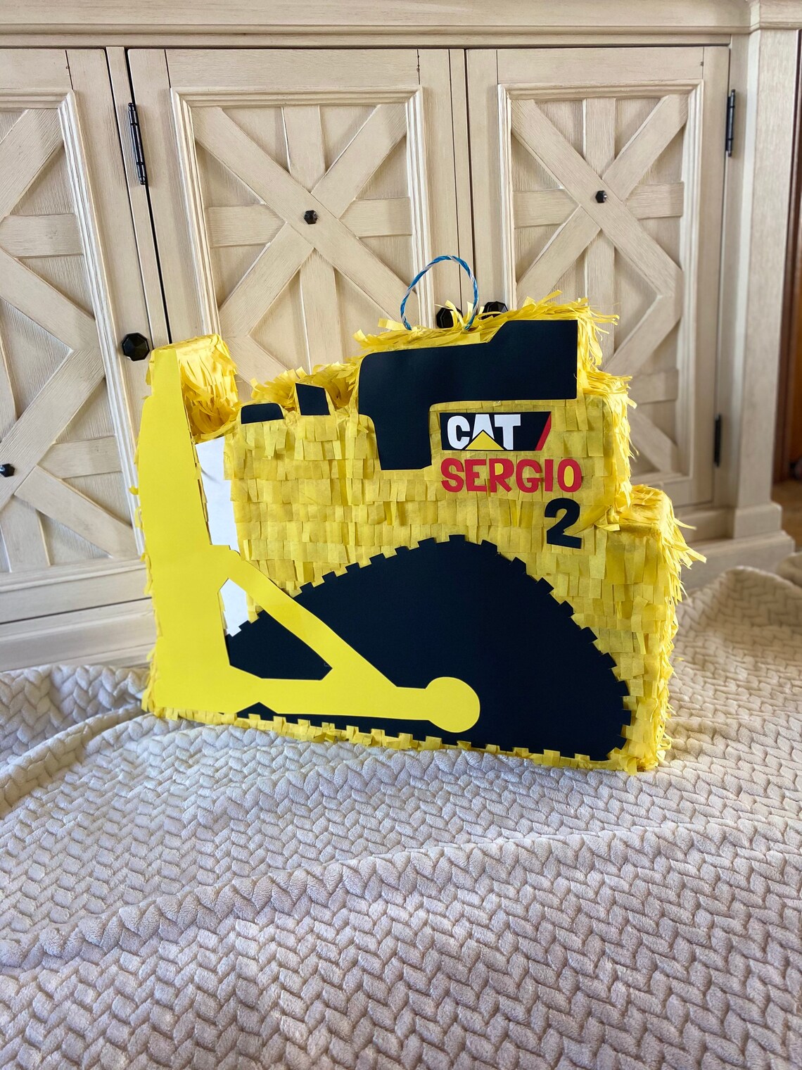 Front End Loader Bulldozer Pinata Utility Truck Pinata - Etsy