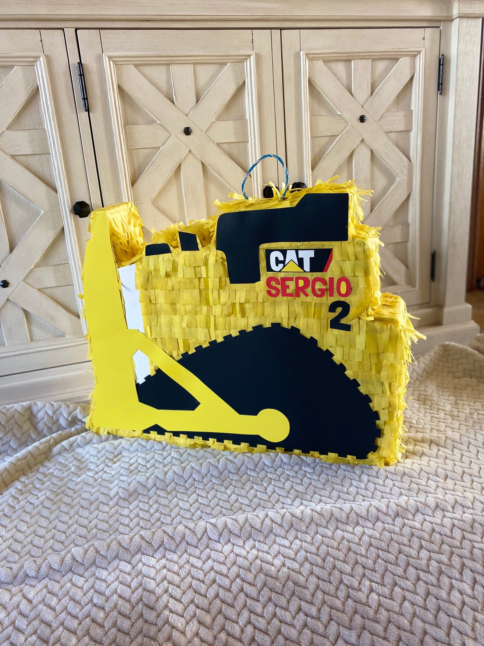 Front End Loader Bulldozer Pinata Utility Truck Pinata - Etsy