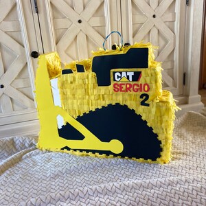 Front End Loader Bulldozer Pinata Utility Truck Pinata - Etsy
