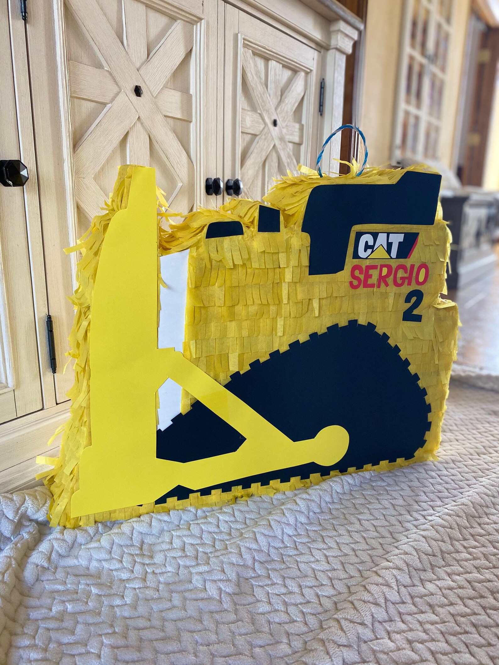 Front End Loader Bulldozer Pinata Utility Truck Pinata | Etsy