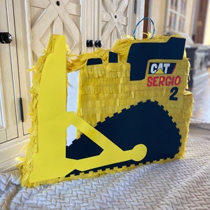 Front End Loader Bulldozer Pinata Utility Truck Pinata - Etsy