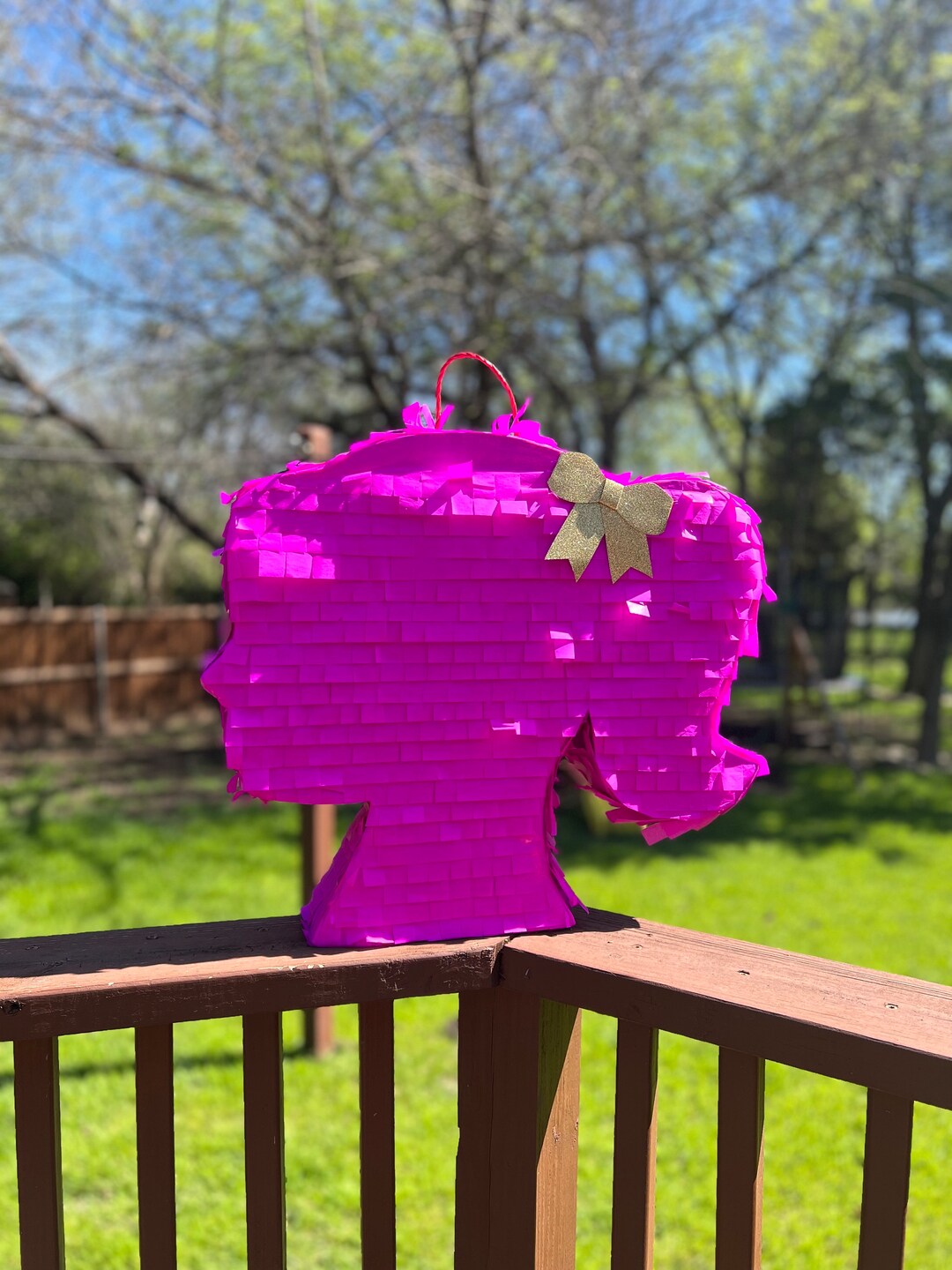 Barbie Inspired Pinata Pink Party Supplies Barbie Birthday Girl Party ...