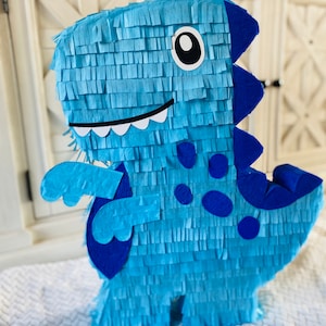 Blue Dinosaur Pinata - Etsy