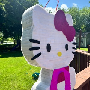 Kitty Cat Girl Pinata | Pinata Para Niña Kitty - Etsy