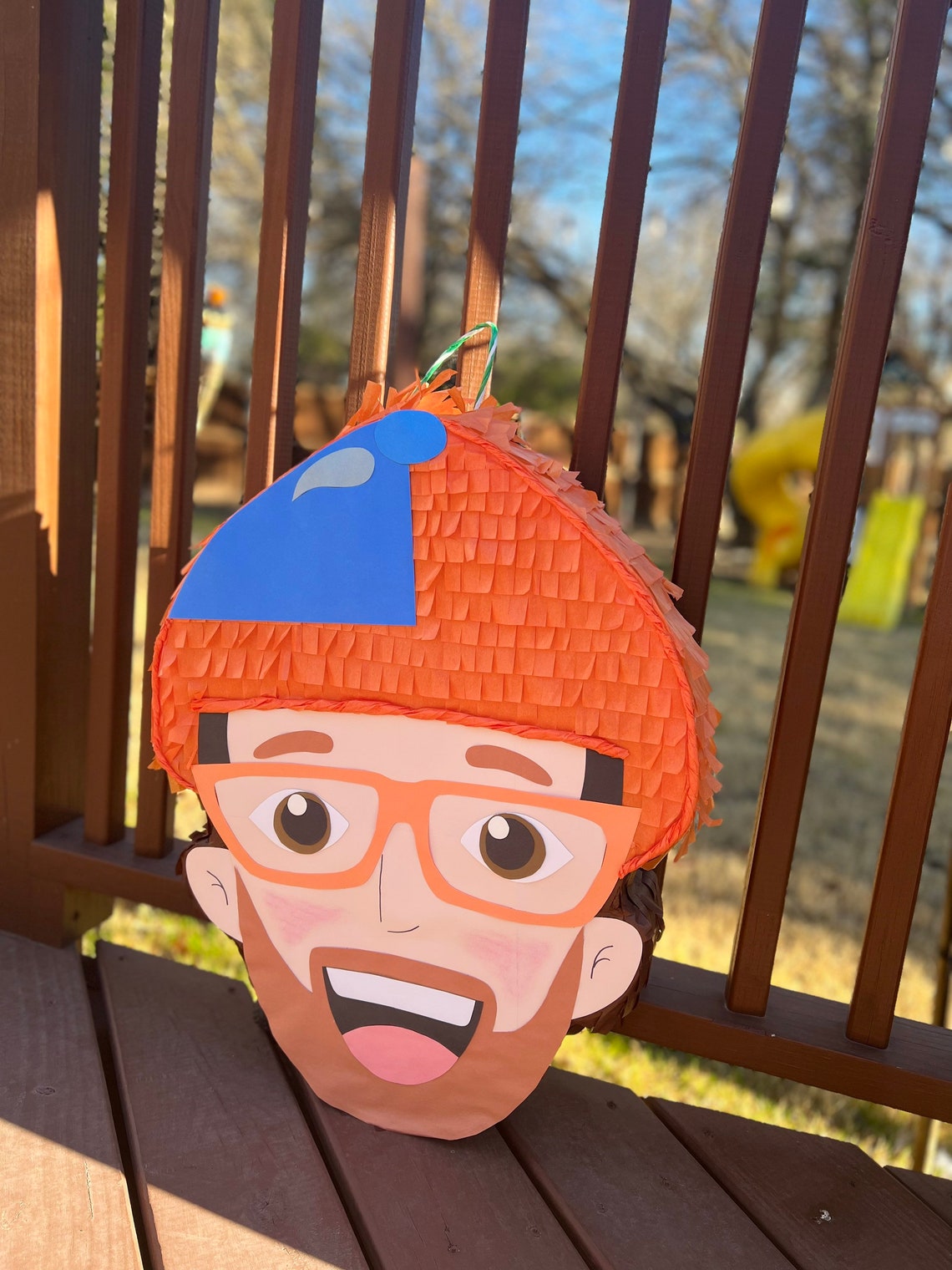 Blippi Pinata Inspired Blippi Inspired Piñata Party Supplies - Etsy