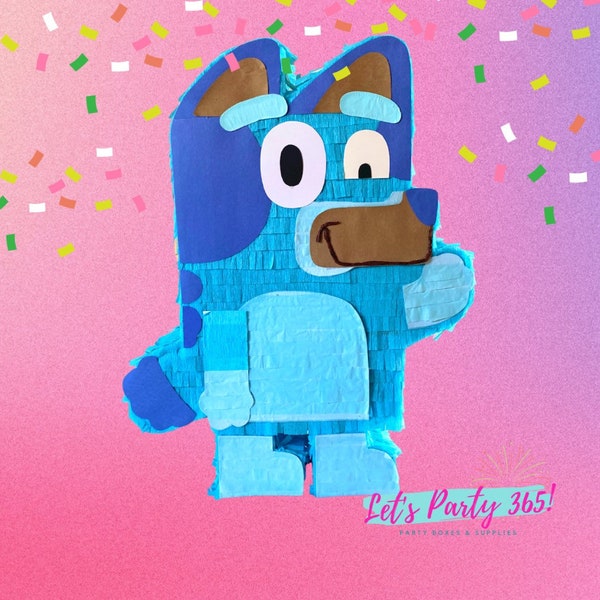 Bluey piñata birthday - Etsy México