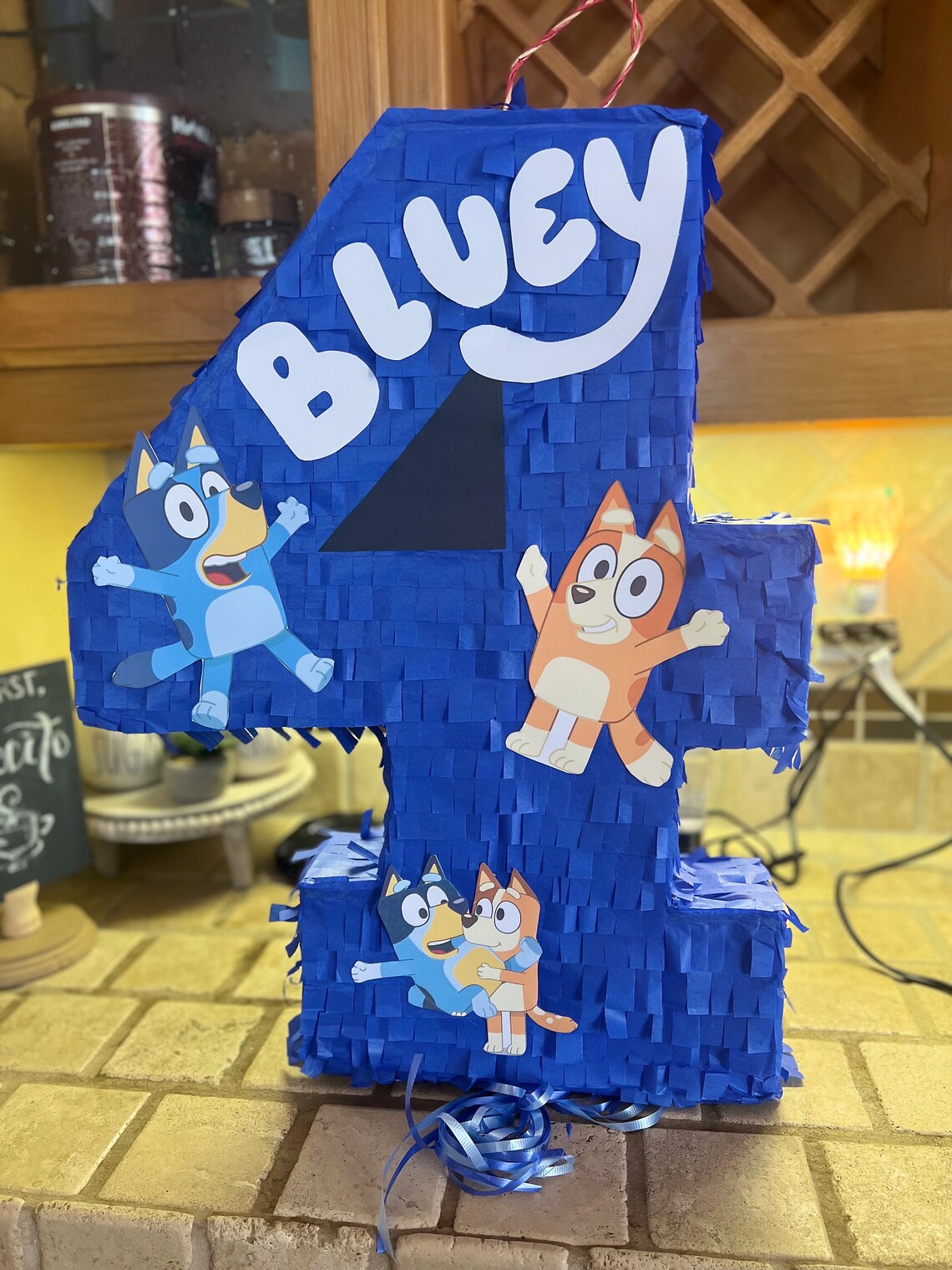 Bluey Inspired Pinata - Etsy