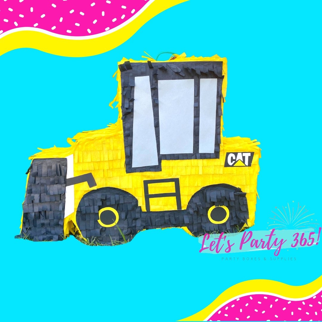 Front End Loader Bulldozer Pinata Utility Truck Pinata - Etsy