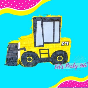 Front End Loader Bulldozer Pinata Utility Truck Pinata - Etsy