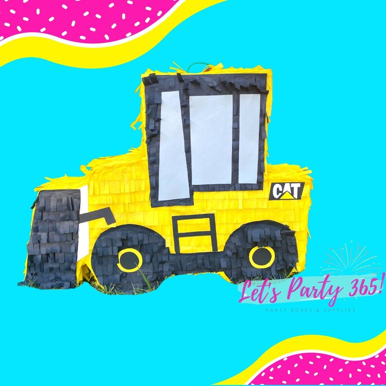 Front End Loader Bulldozer Pinata Utility Truck Pinata - Etsy