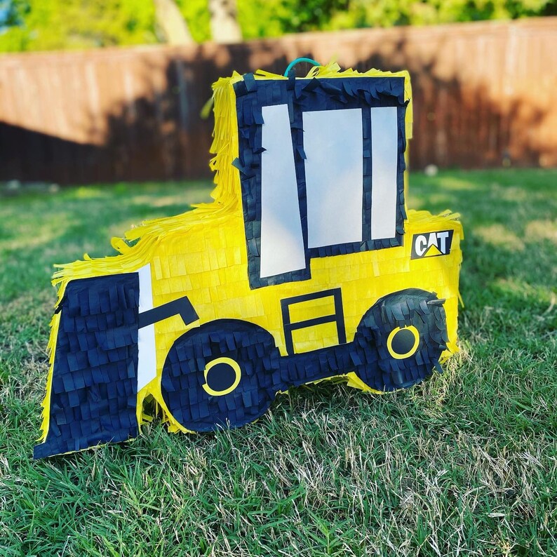 Front End Loader Bulldozer Pinata Utility Truck Pinata | Etsy