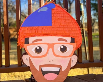 Blippi Pinata - Etsy