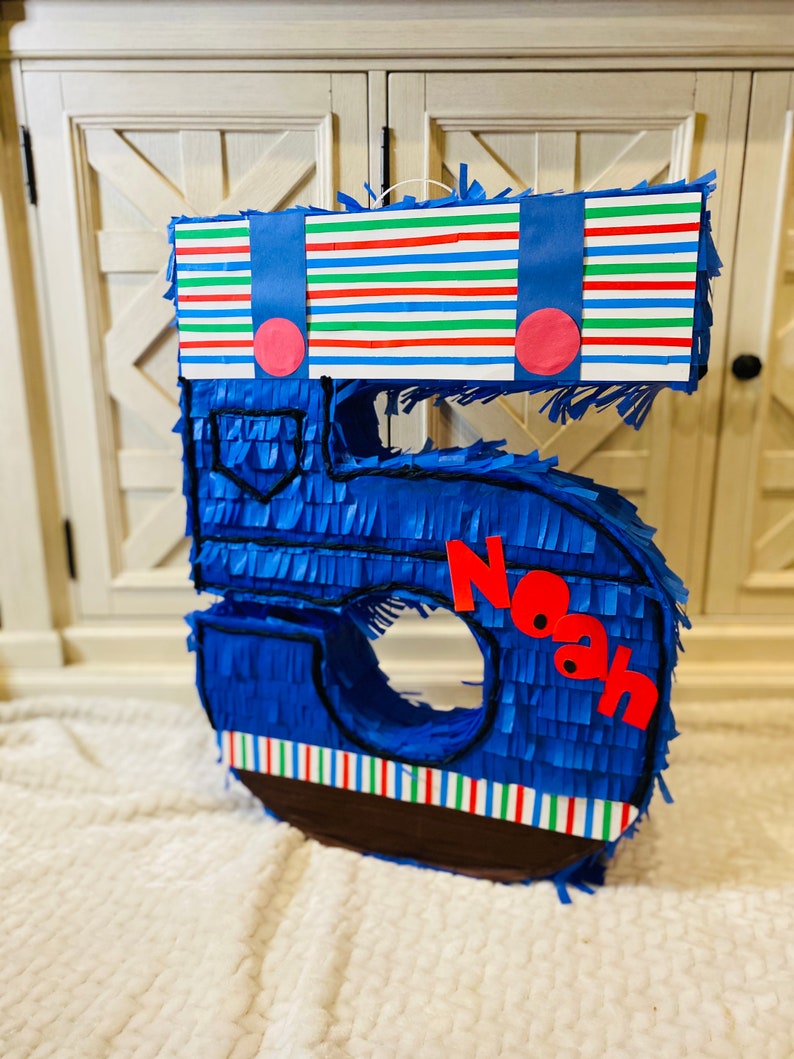 Good Guys Pinata Number Piñata - Etsy