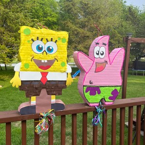 Patrick Pinata Sponge Bob Bob Esponja Patricio Party Baby First ...