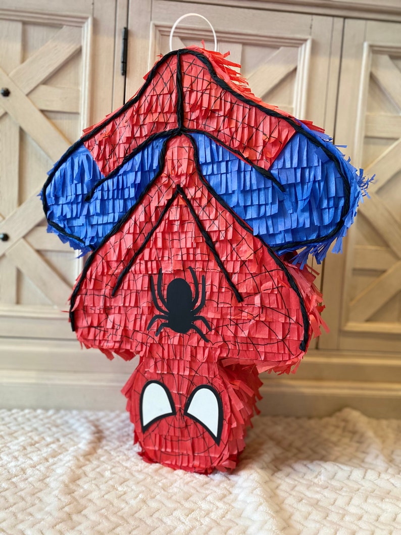 Spider Man Inspired Pinata | Etsy