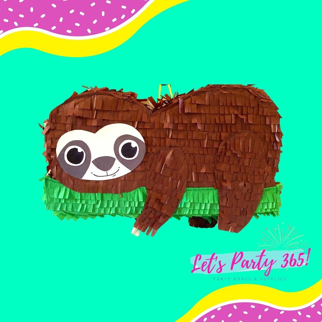 Sloth Pinata Wild One Pinata Wild One Birthday Party Sloth Party Sloth ...